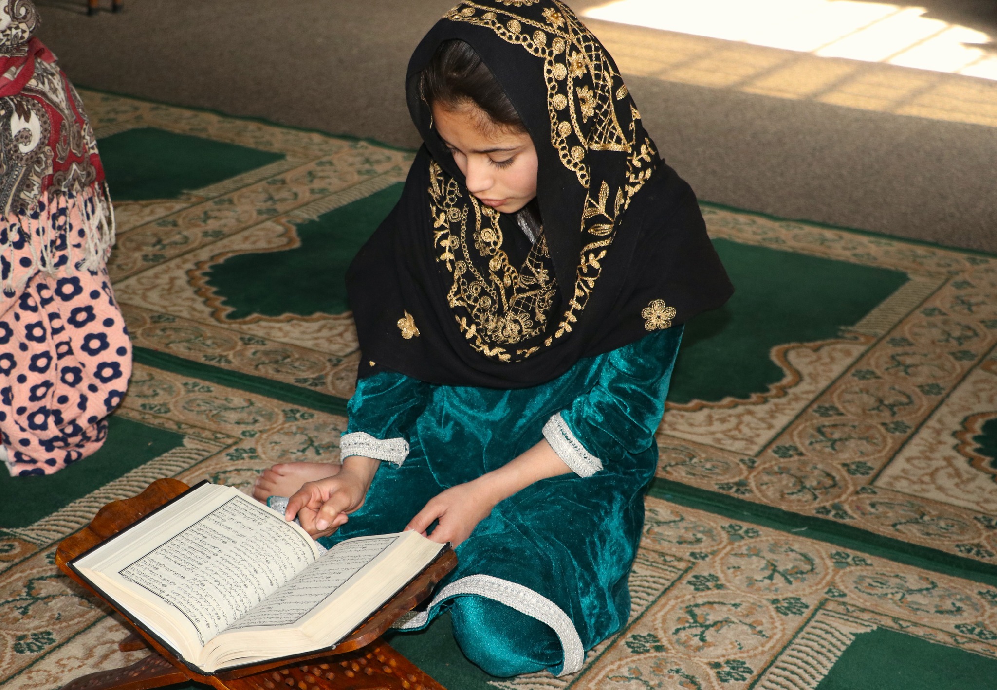 In the sacred stillness of Friday, Saba girls draw strength from the ...